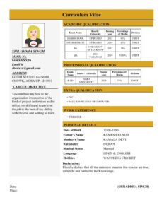 Sarkari Result Tools Resume Maker , CV Maker