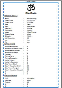 Sarkari Result Tools Bio Shadi Biodata Online Maker Free, Creator